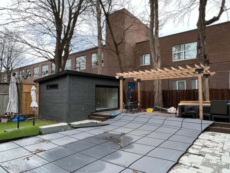 Custom Outdoor Wood Structures | Pool Cabanas Toronto - Cedar Wood ...